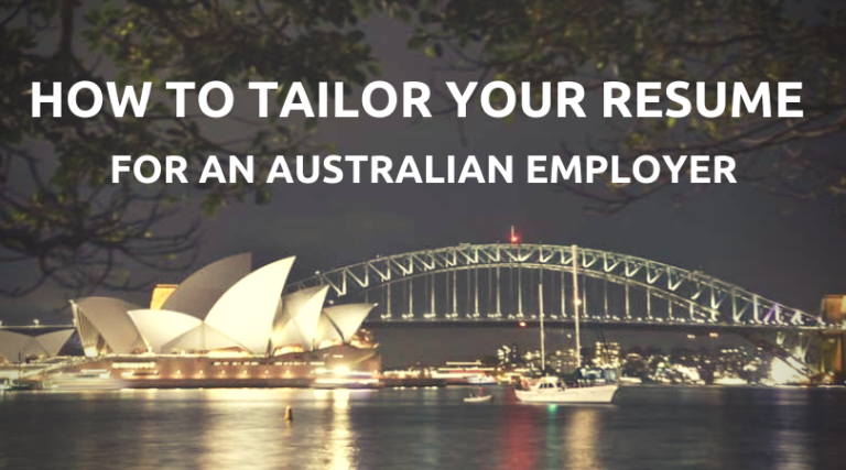How to Write an Australian Resume – Rev-Up Your Resume: Resume Writing ...