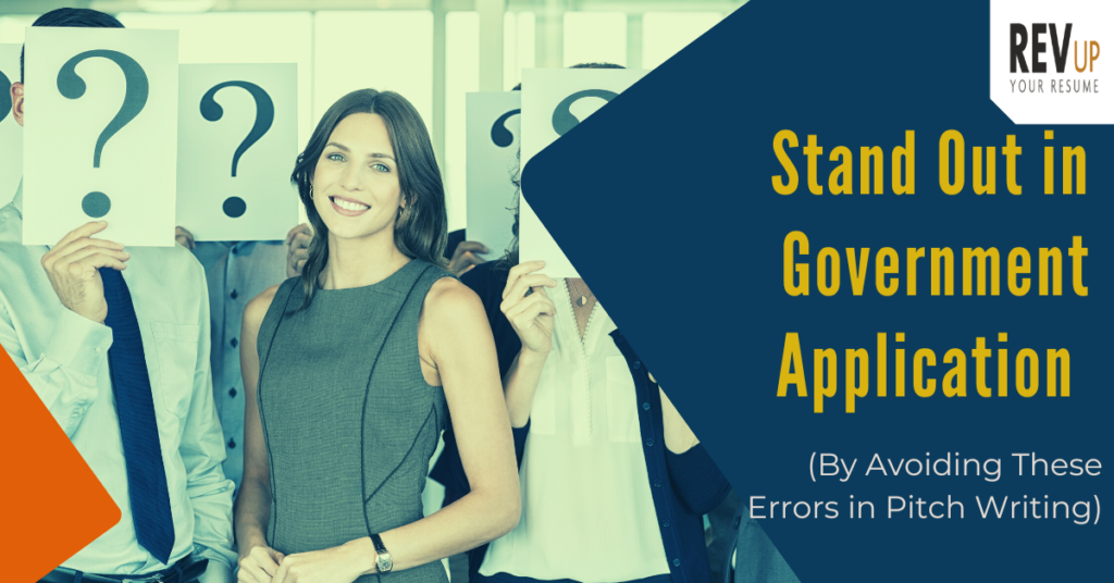 Common Errors in Writing a Government Pitch (And How to Avoid Them ...