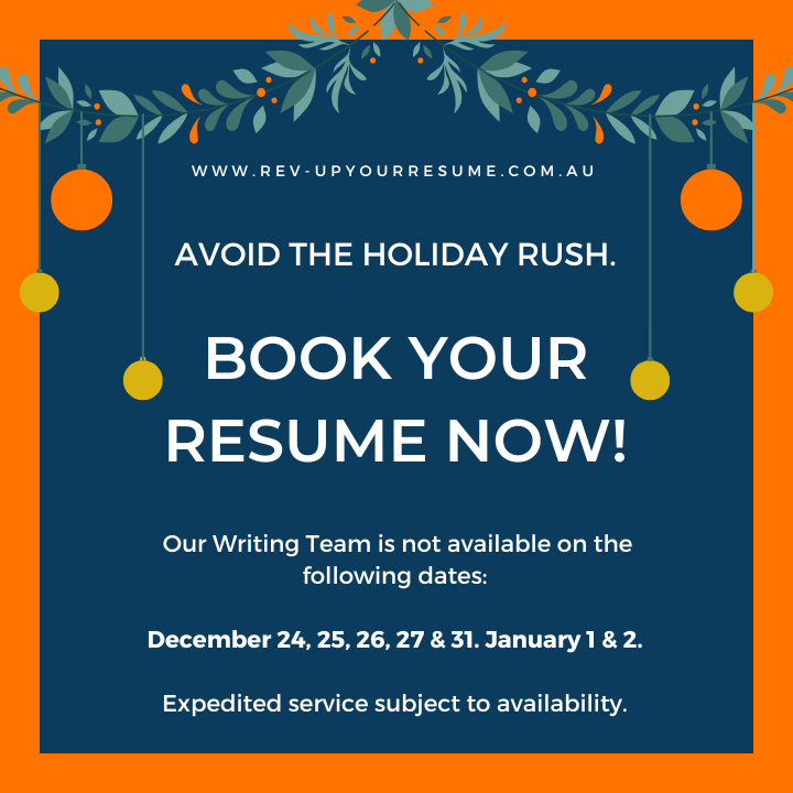 Ways to Customise Your Australian Resume for Each Role – Rev-Up Your ...