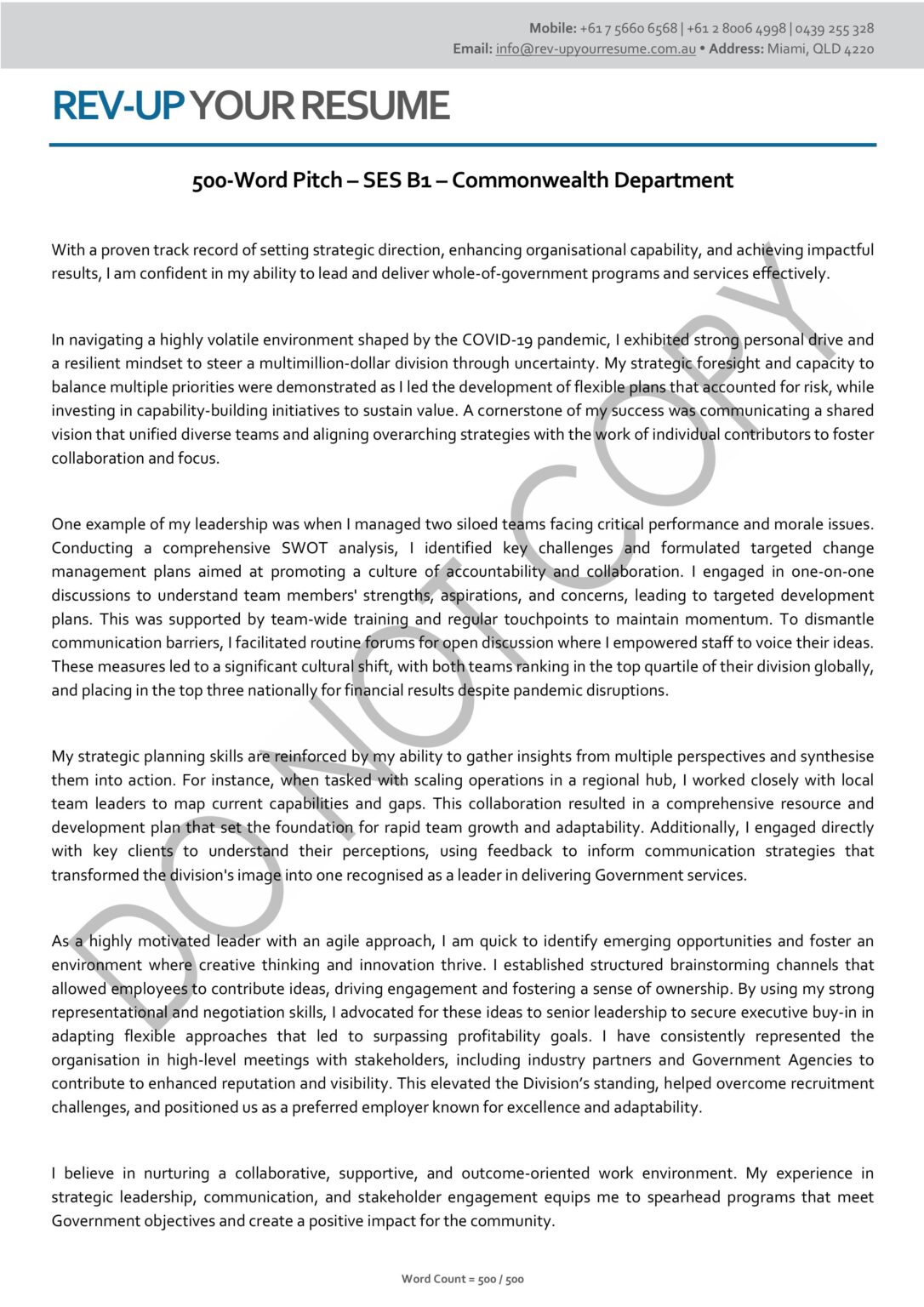 Why a Professional Pitch Writer is Essential for Your APS Job Application